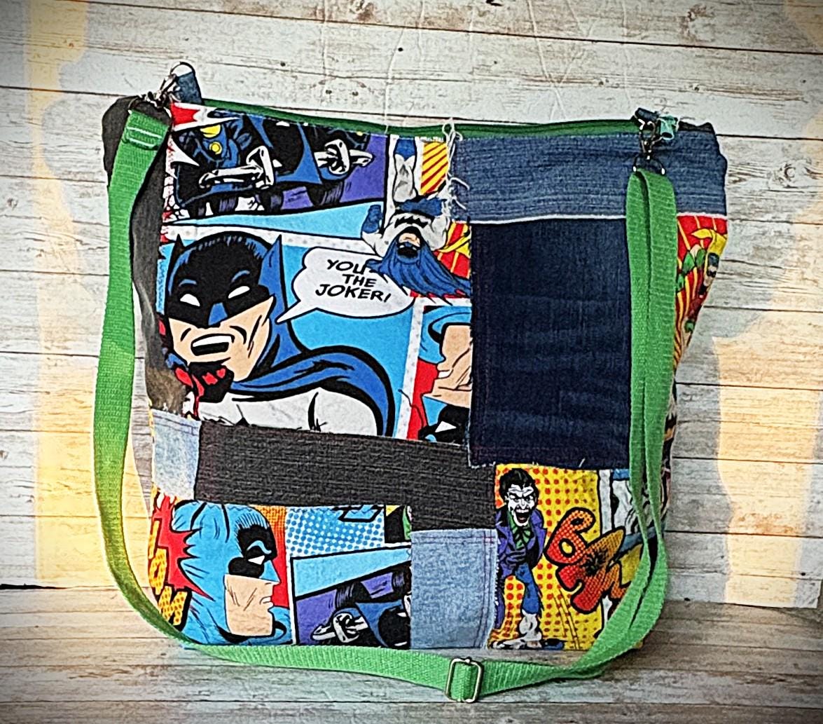 Comic Character Tote Bag / Comic Book Bag / Comic Purse Tote - Etsy