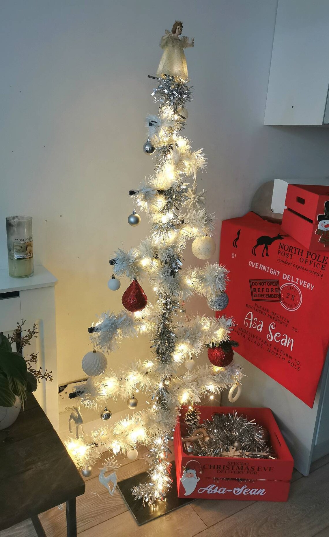 Modern Metal Christmas Tree Free Standing Xmas Tree - Etsy