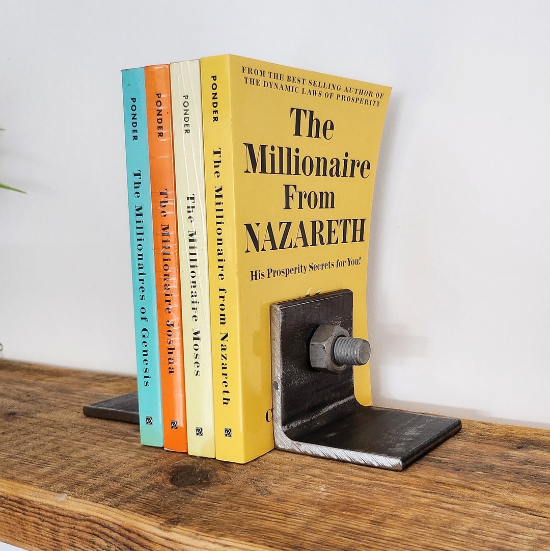 Industrial Nut and Bolt Bookends - Steampunk Home Decor - Etsy UK