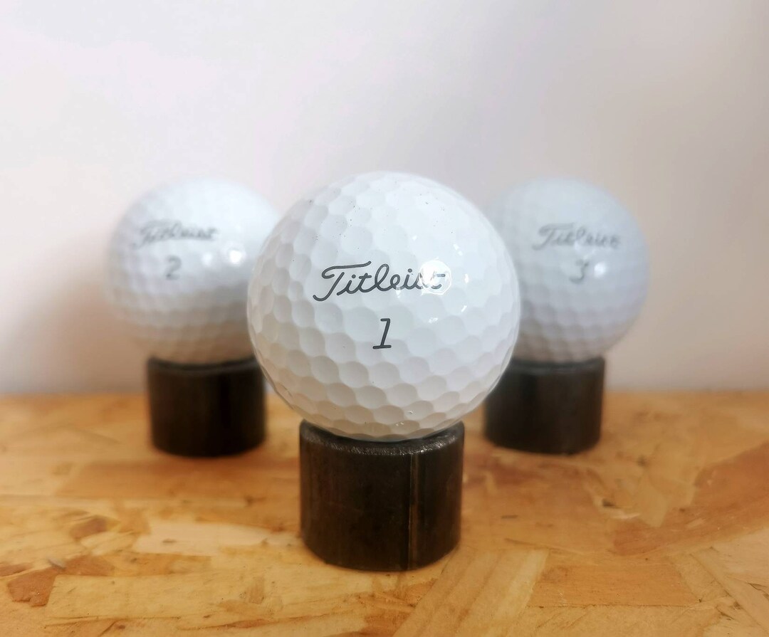 Golf Ball Holder Display Stand Metal Golf Ball Stand - Etsy