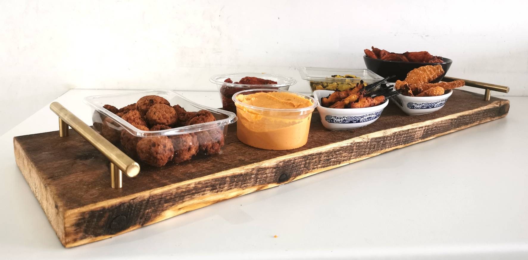 Rustic Serving Board - Serving Platter - Serving Tray - Charcuterie ...