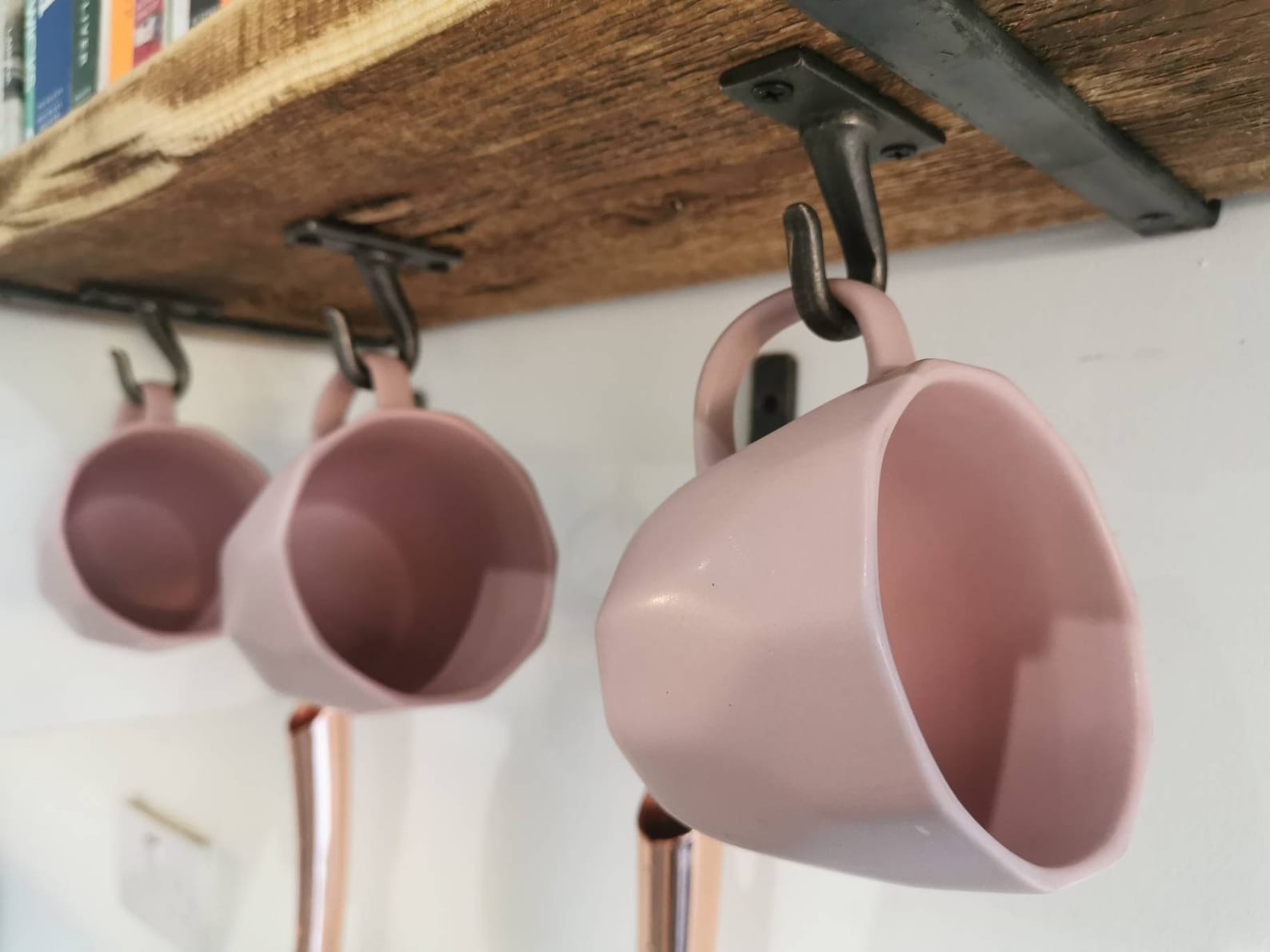 Cup Hooks - Pan Hooks - Hanging Hooks - Coat Hanger - Industrial Urban ...