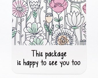 Happy to See You Stickers - Etsy