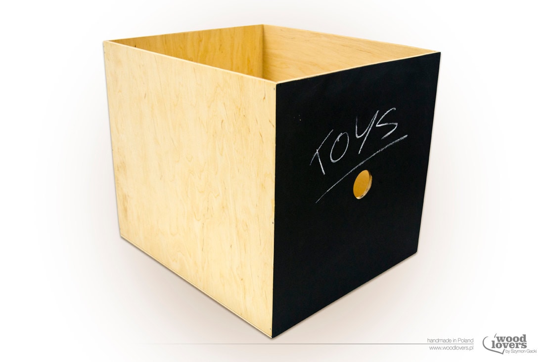 EXPECTIT CHALK - Wooden Box / Insert for Shelf / Cabinet Ikea Expedit ...