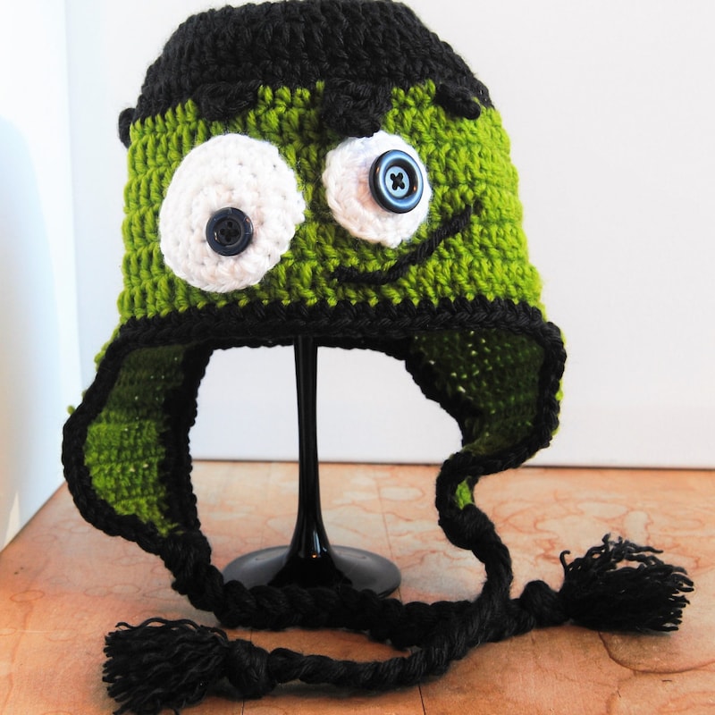 Monster Hat - Etsy