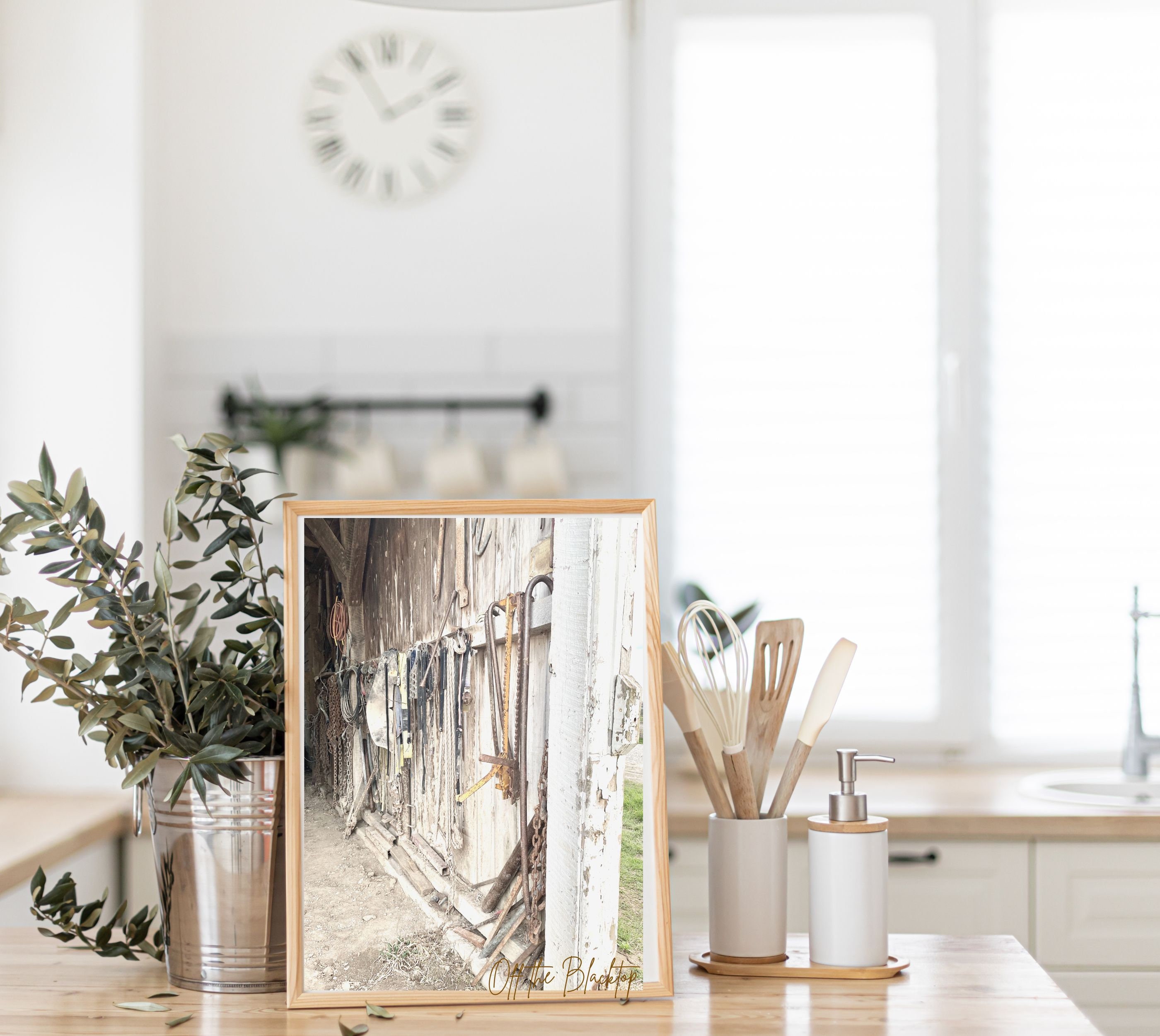 Farm Photography, Set of Photos Rustic Old Barn Farm Equipment for ...