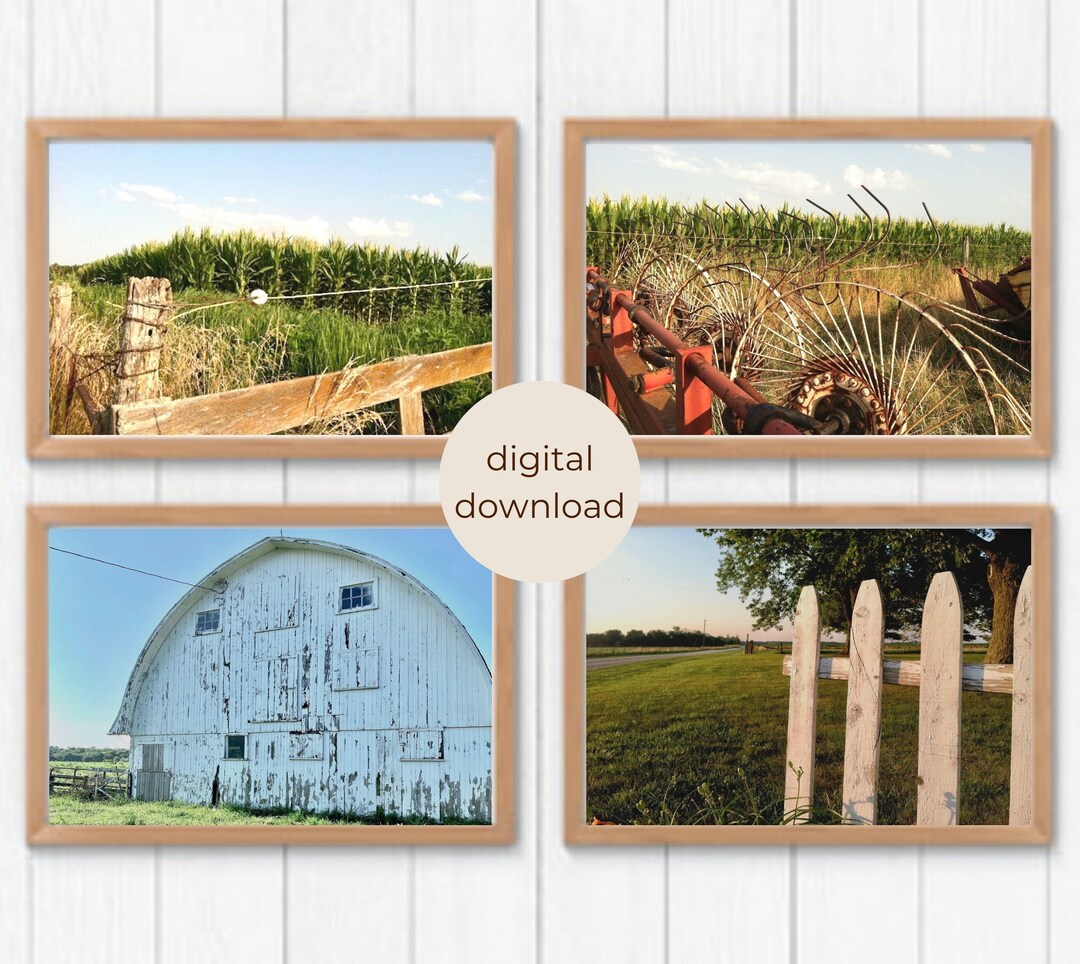 Farm Photos, Farm Landscape Photography, Photographs for Gallery Wall ...