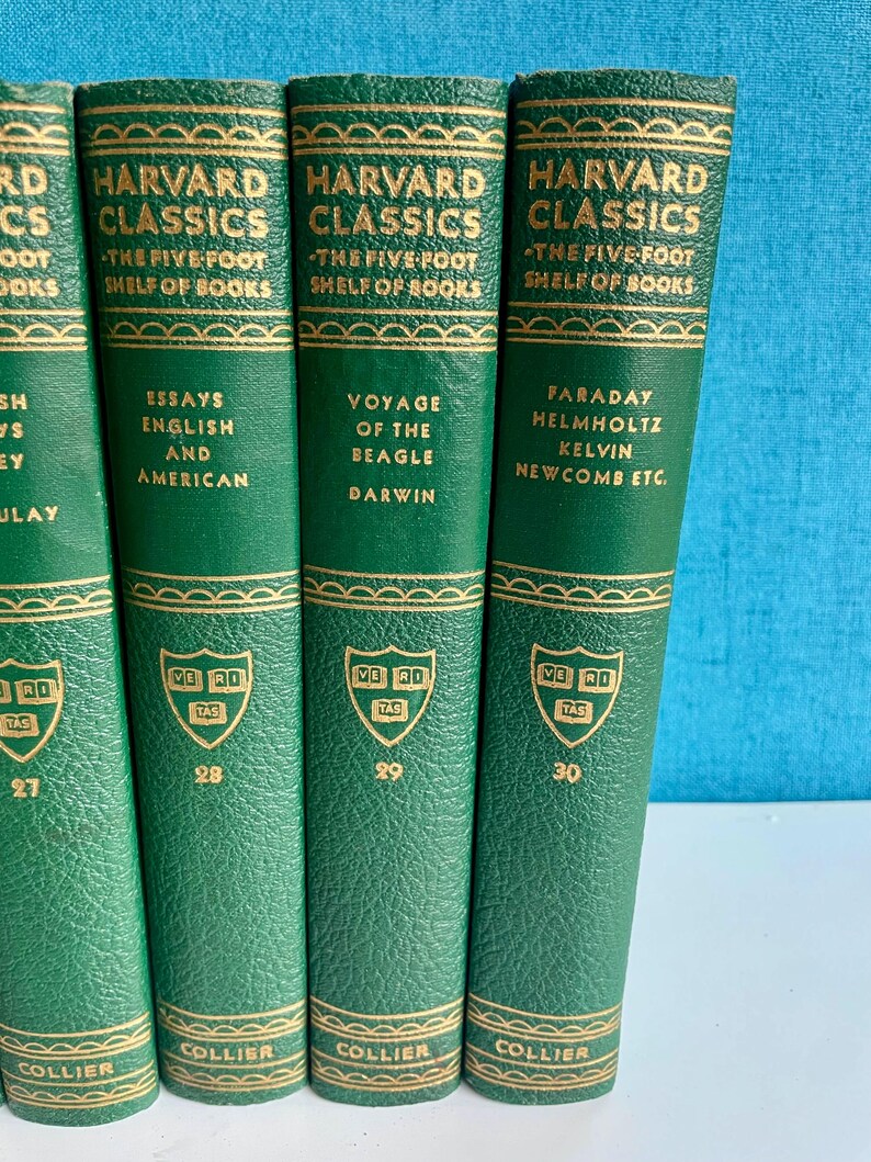 Harvard Classics the Five-foot Shelf of Books Volumes 21-30 - Etsy
