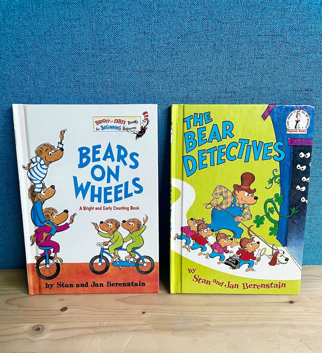 Dr Seuss the Bear Detectives and Bears on Wheels Hardcover Book Club ...
