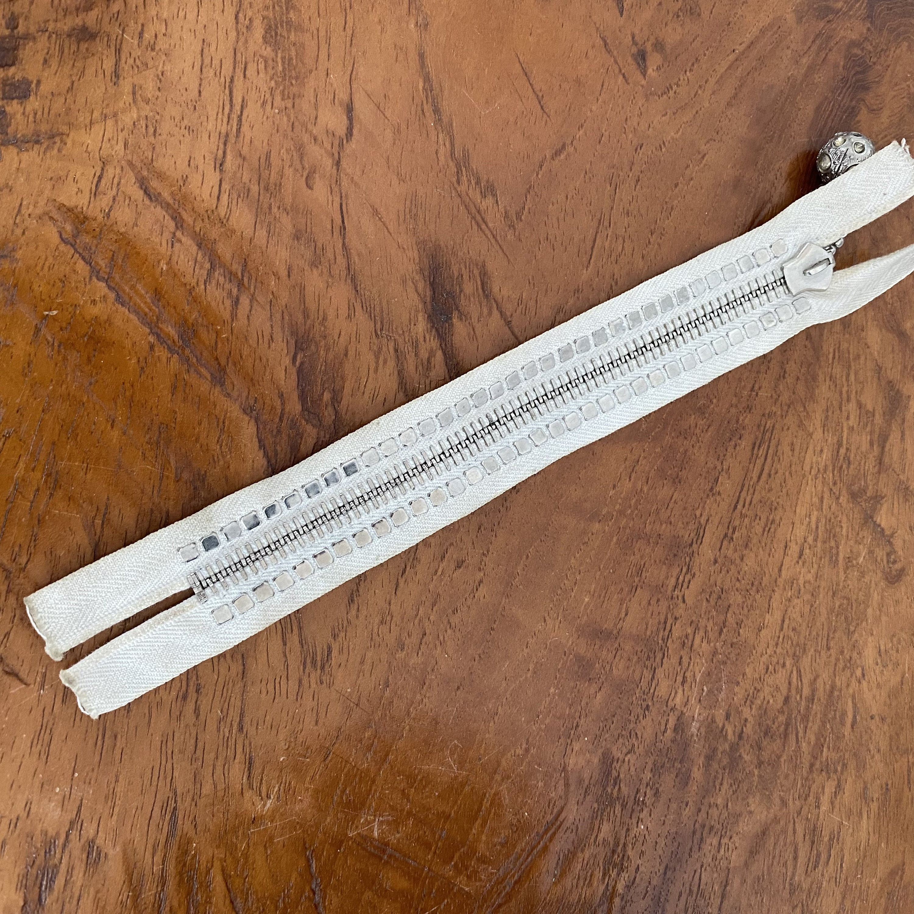 Unusual Rare 1950s Vintage Talon Zip Zipper Diamanté Studded Made in ...