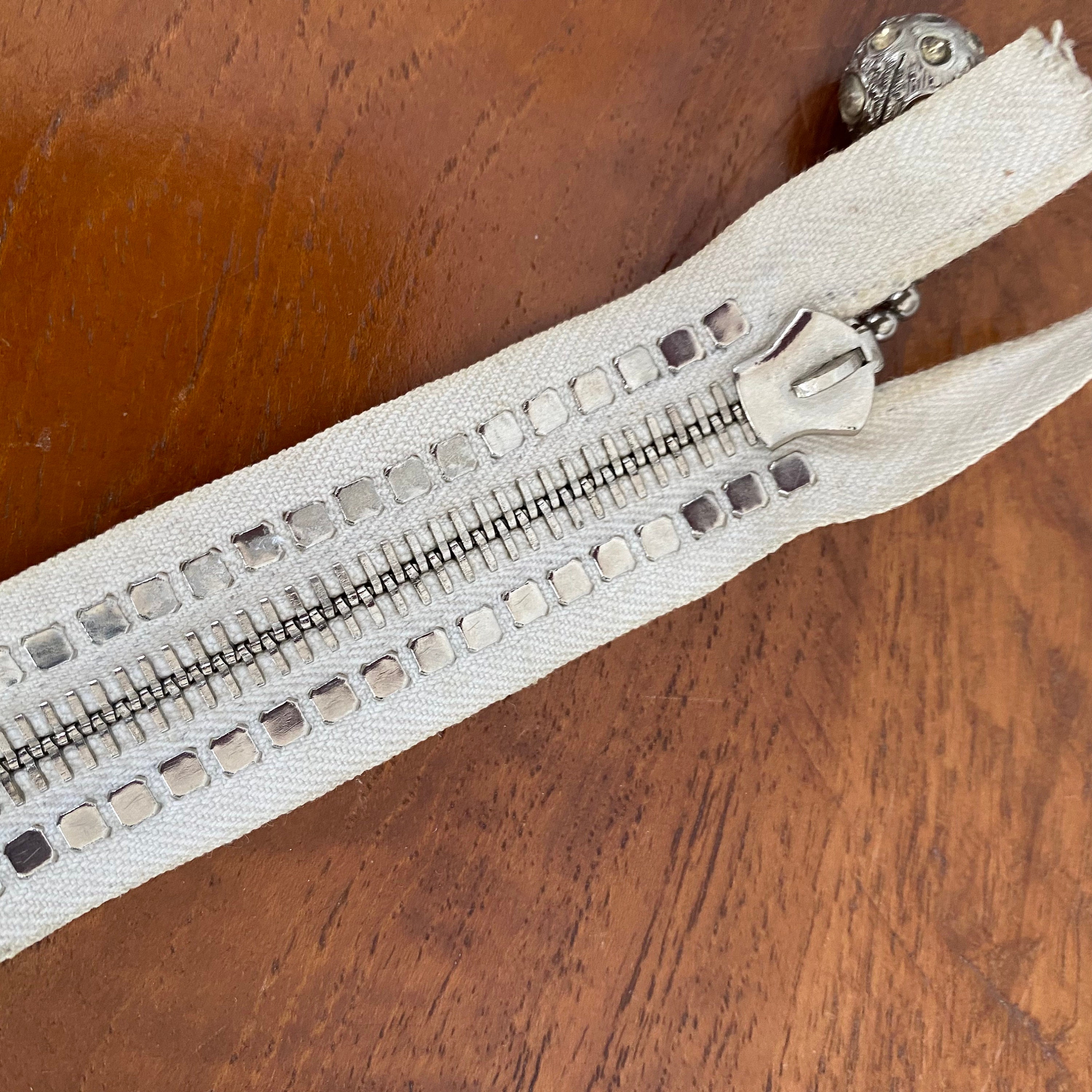 Unusual Rare 1950s Vintage Talon Zip Zipper Diamanté Studded Made in ...