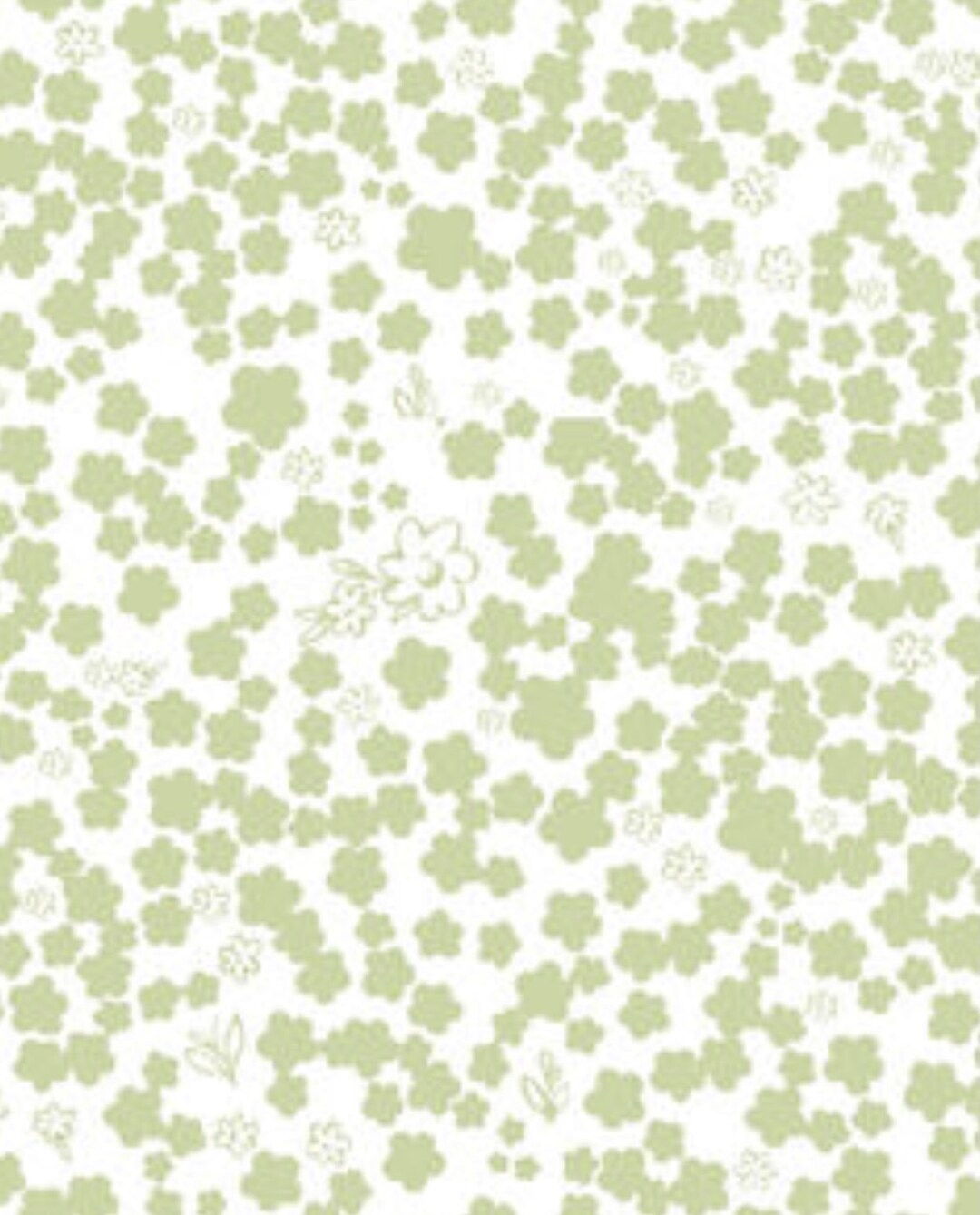 Springs Creative Tiny Blooms Flannel Fabric OR Springs Creative Yellow ...