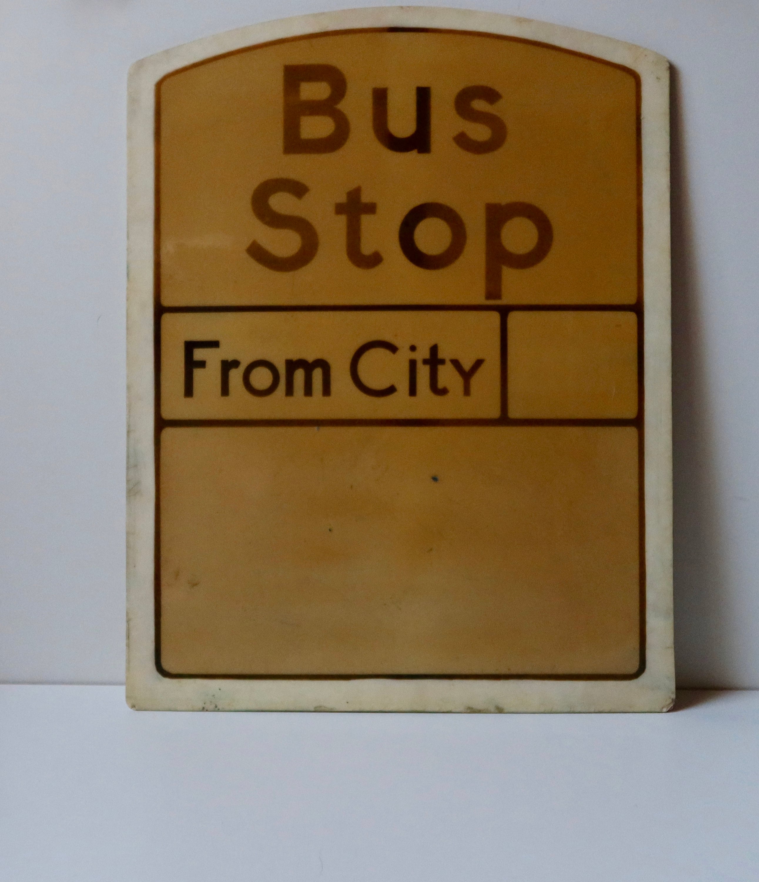 Vintage Bus Stop Sign Mid Century Original Double Sided Bus - Etsy UK