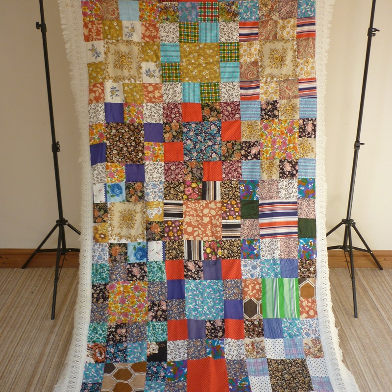 Patchwork Fabric - Etsy