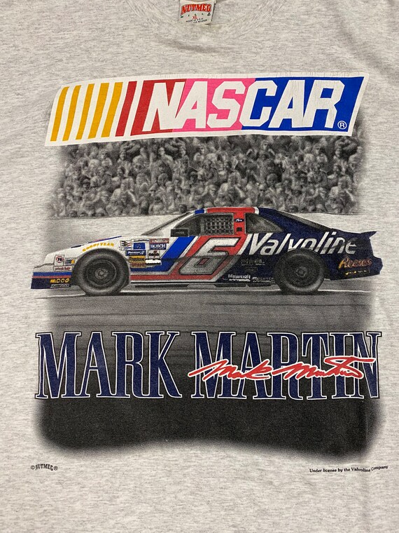 Vintage Mark Martin Shirt, Vintage Nascar Valvoline #… - Gem
