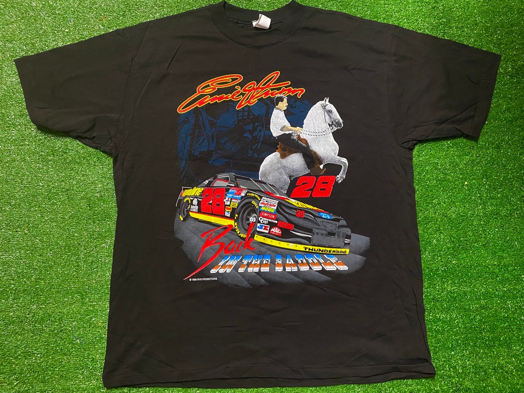 Vintage Nascar, Vintage 90s Nascar T-shirt, 1996 Ernie Irvan Single ...