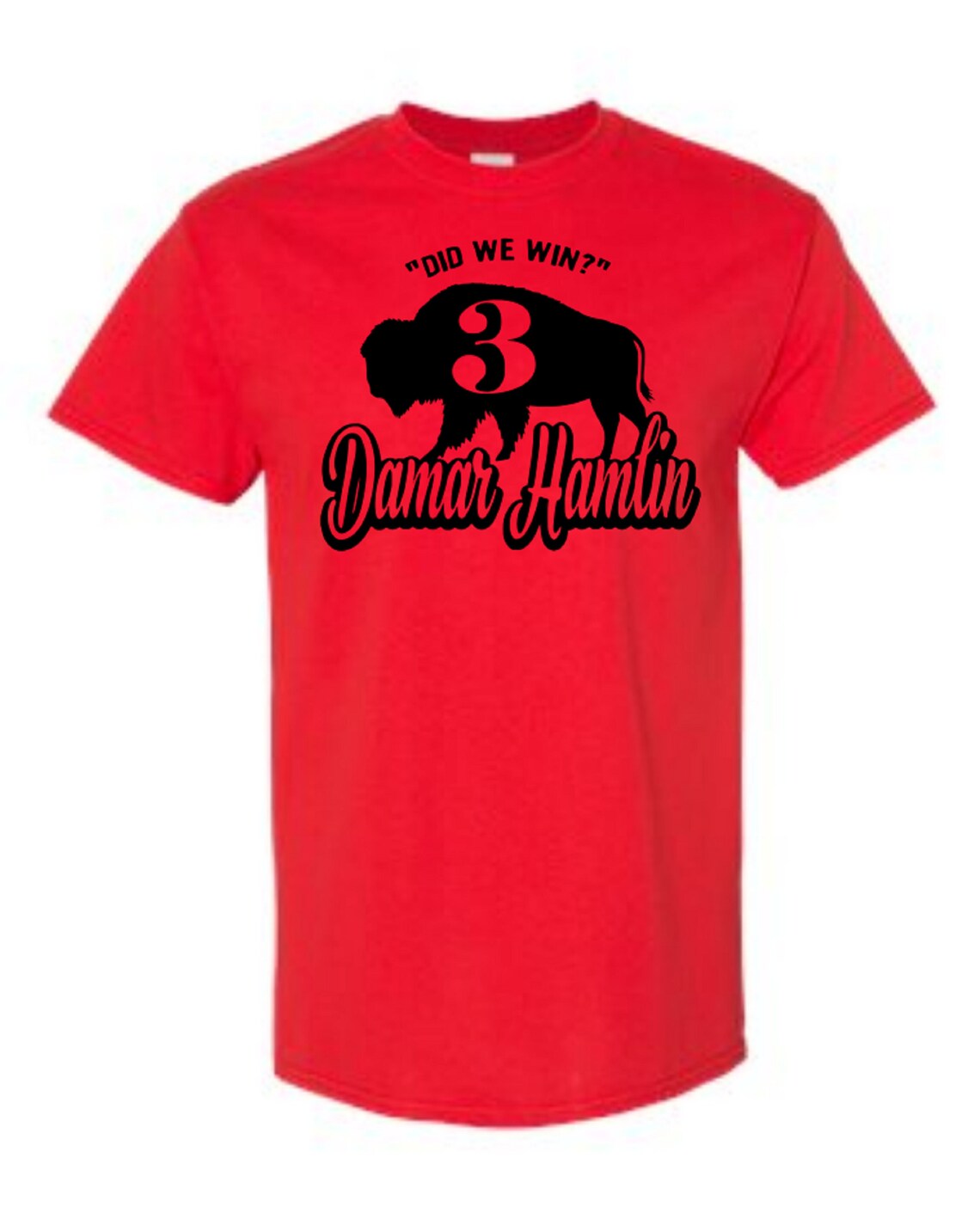 Damar Hamlin Football No.3 T-shirt Buffalo Love Tee - Etsy