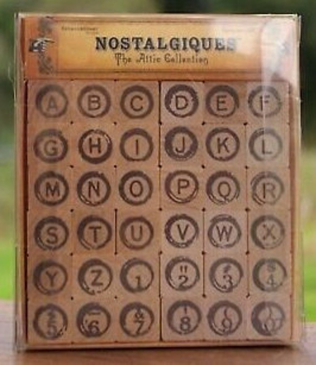 Alpha/numeric Rubber Stamps - Etsy