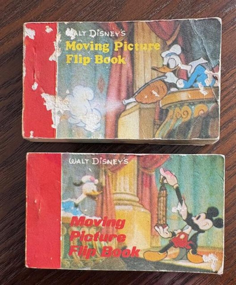 Children's Flipbooks Set of 2 - Etsy