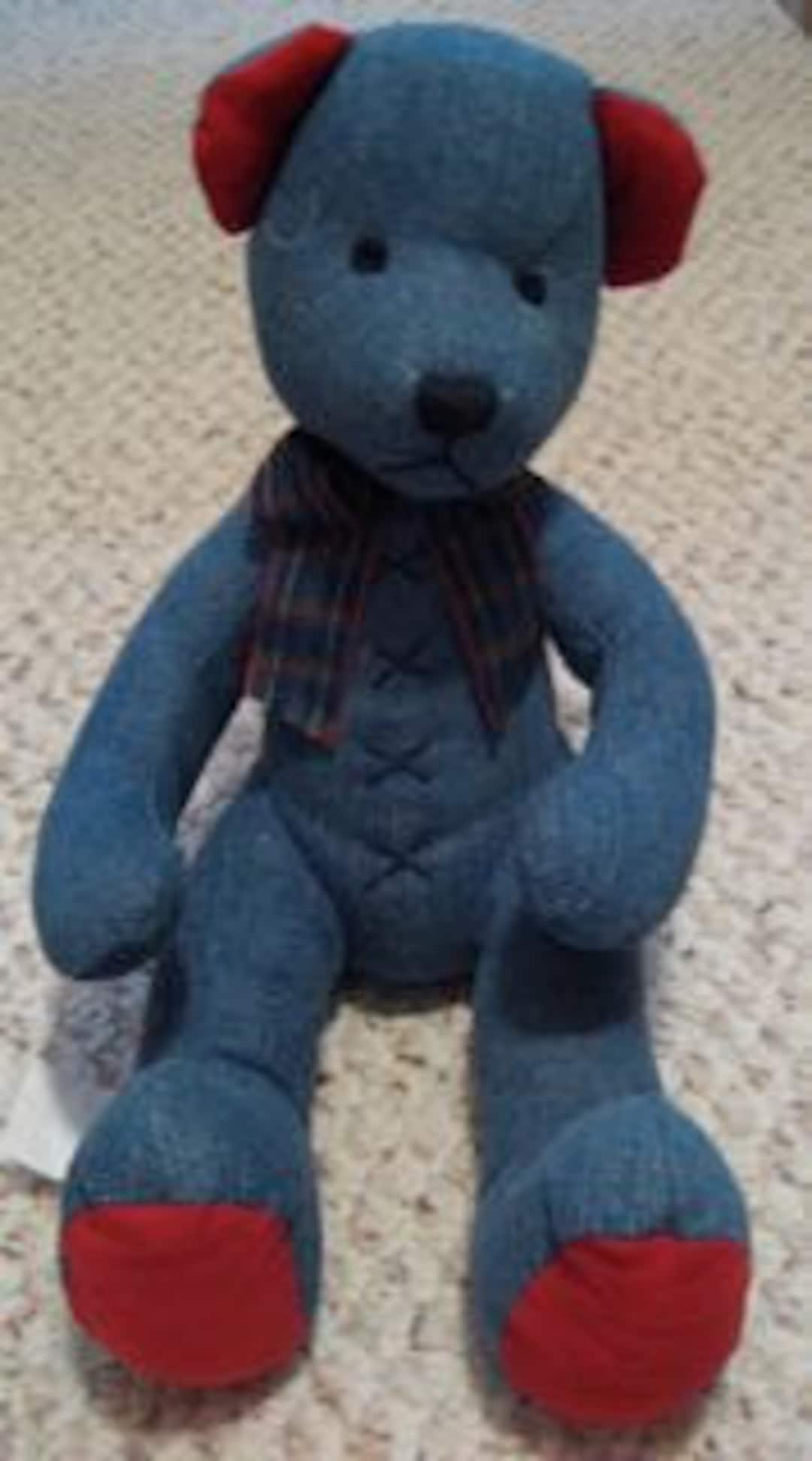 Denim Bear From Pier 1 Imports - Etsy