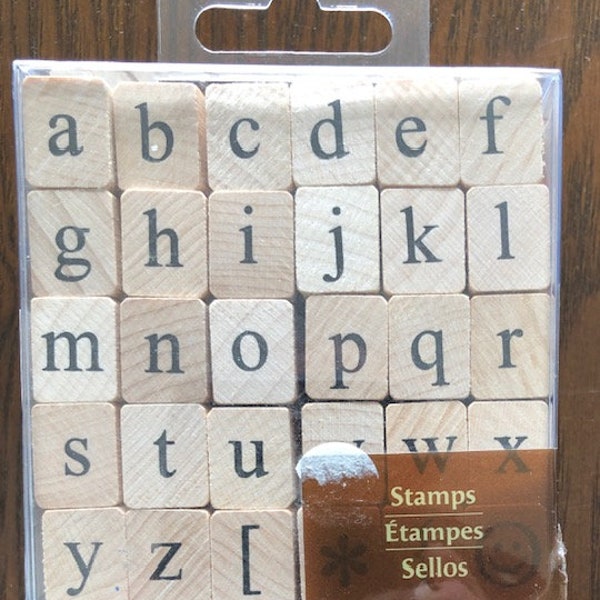 Alphabet Stamps - Etsy