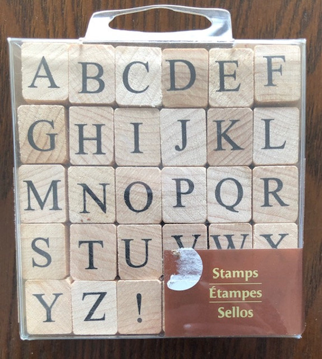 Small Uppercase Alphabet Stamps - Etsy