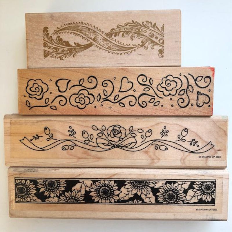 Border Stamp - Etsy