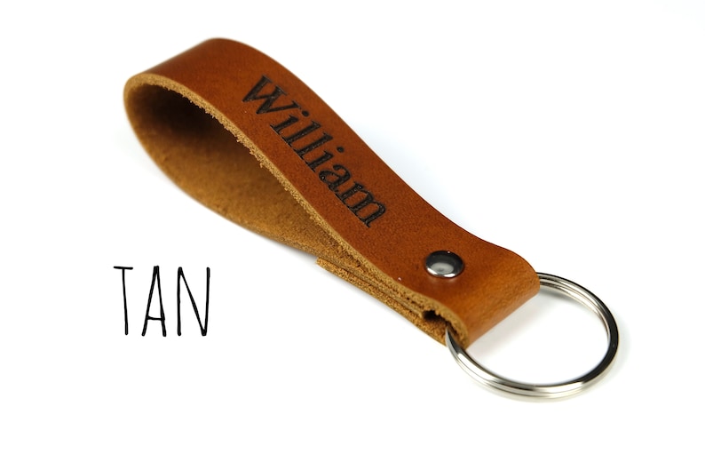Keychain Leather Personalized Keychain for Women Keychain - Etsy