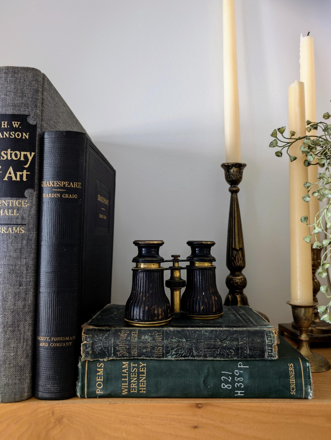 Antique Opera Glasses Brass Binoculars for Wedding Styling Vintage Flat ...