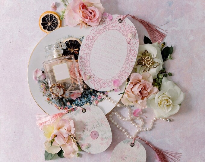Aurore Pastelle Flat Lay Styling Mat - Hand Painted, Rollable Styling ...