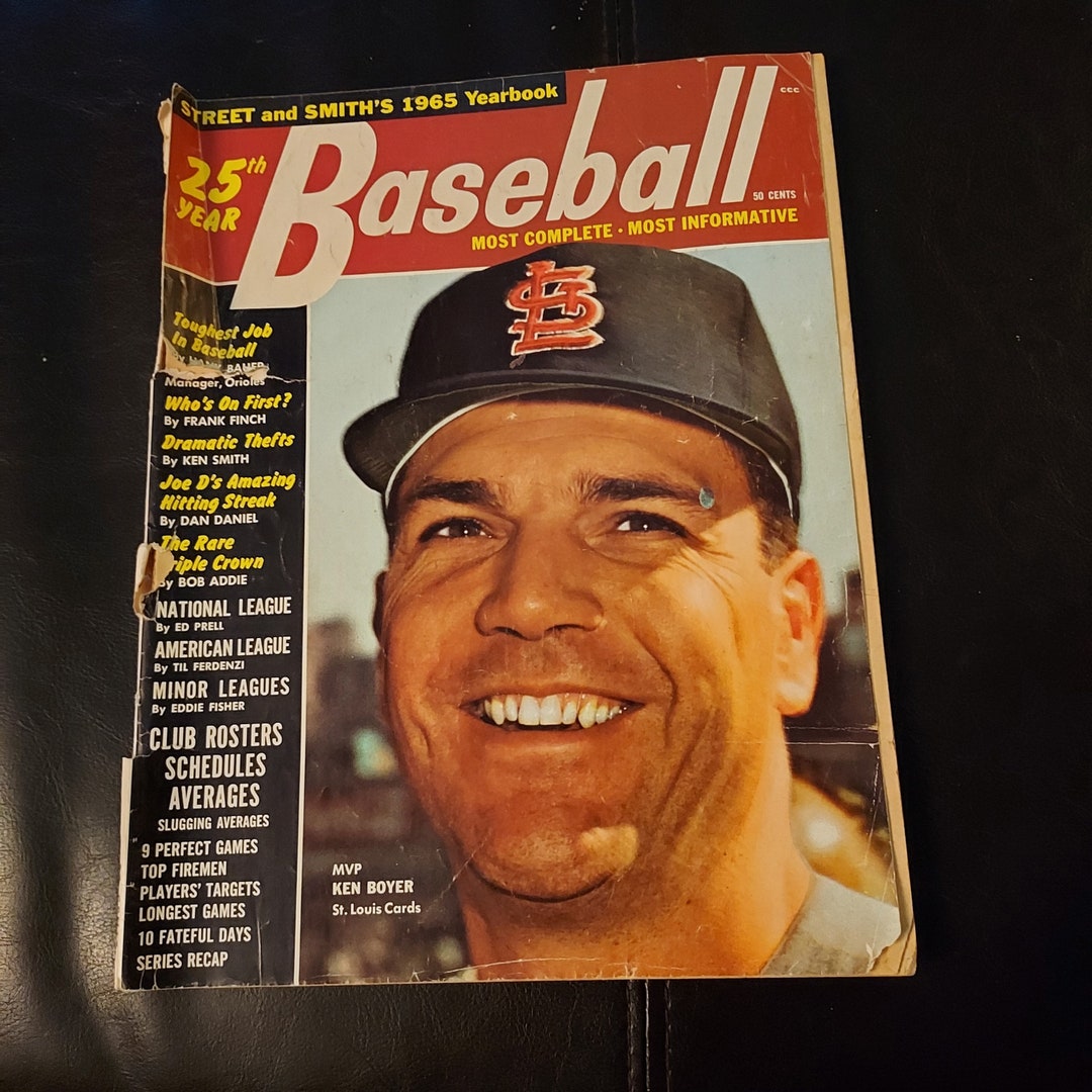 Vintage Street and Smith's 1965 Yearbook Magazine. 25th Year Edition ...