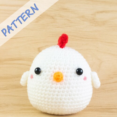 Chicken Crochet Pattern Chicken Amigurumi Pattern Stuffed - Etsy
