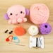 Octopus Crochet Kit Octopus Craft Kit DIY Amigurumi - Etsy