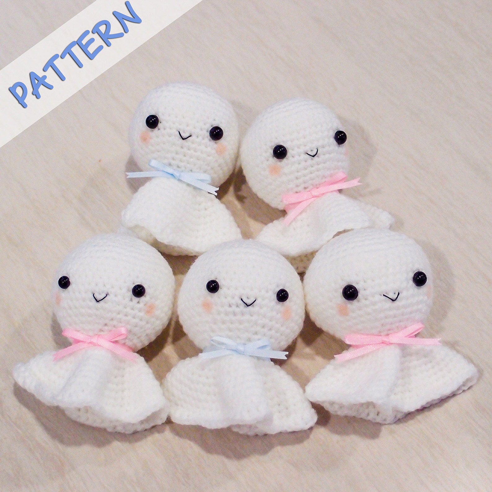 Teru Teru Bozu Crochet Pattern - Weather Doll Amigurumi Pattern - Good ...