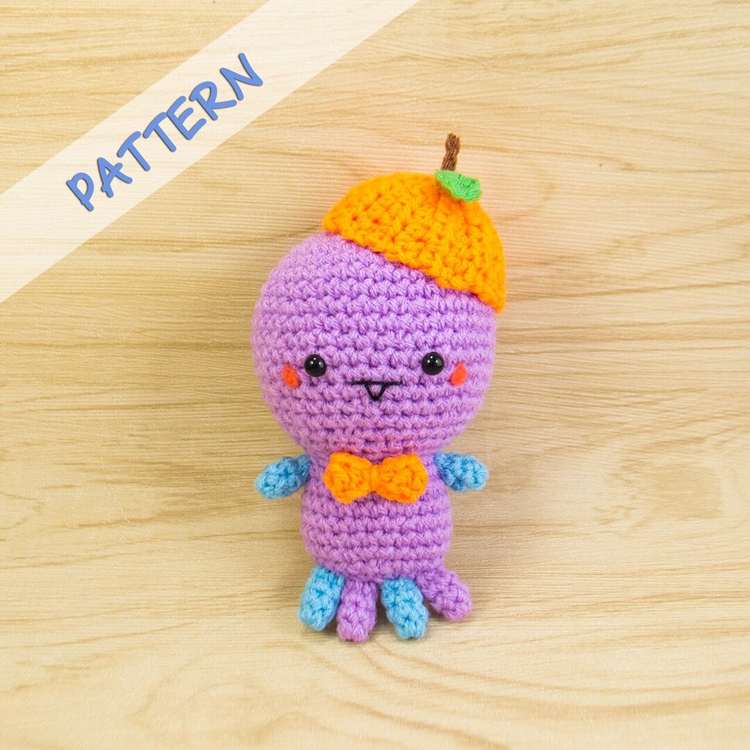 Monster Crochet Pattern - Monster Amigurumi Pattern - DIY Stuffed Plush ...