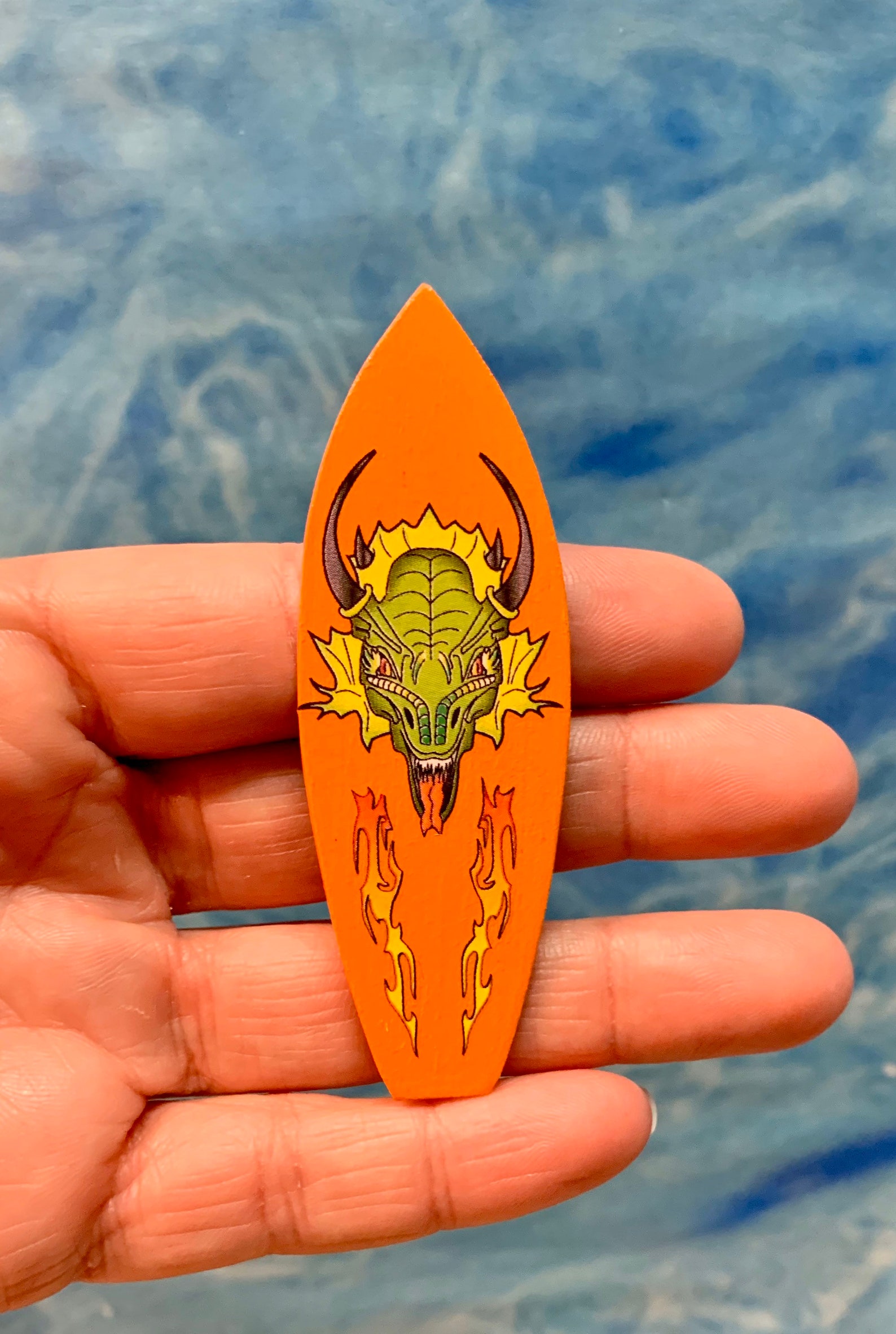 Miniature Surfboard You Choose Style Miniature Beach | Etsy