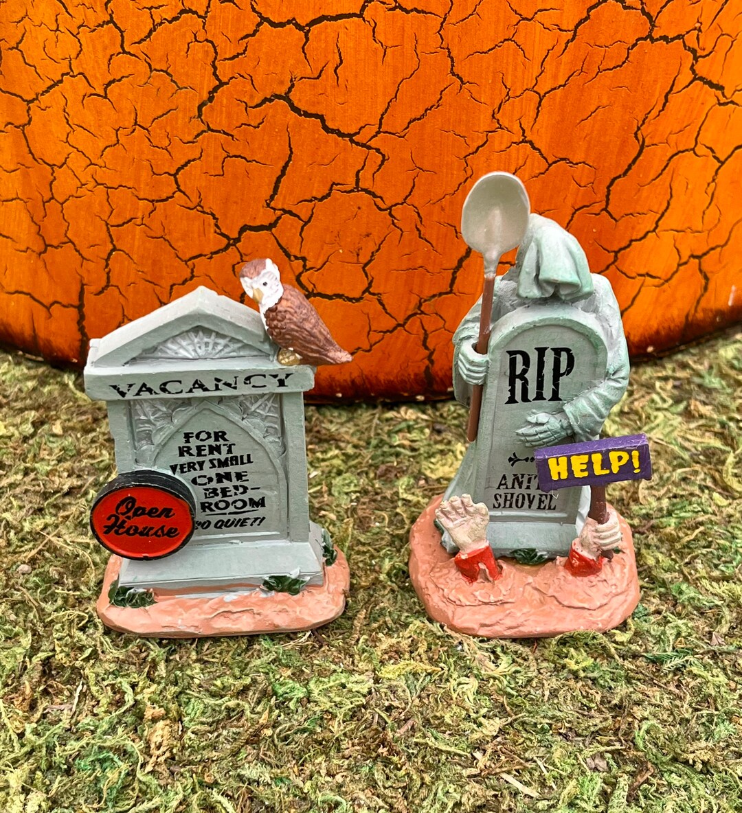 Miniature Tombstones - Both Included - Miniature Cemetery - Miniature ...