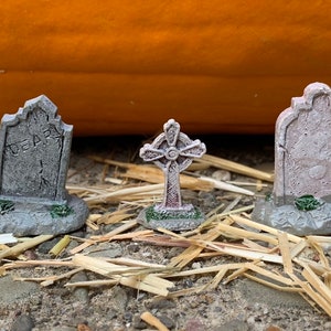Miniature Tombstones - Your Choice - Miniature Cemetery - Miniature ...