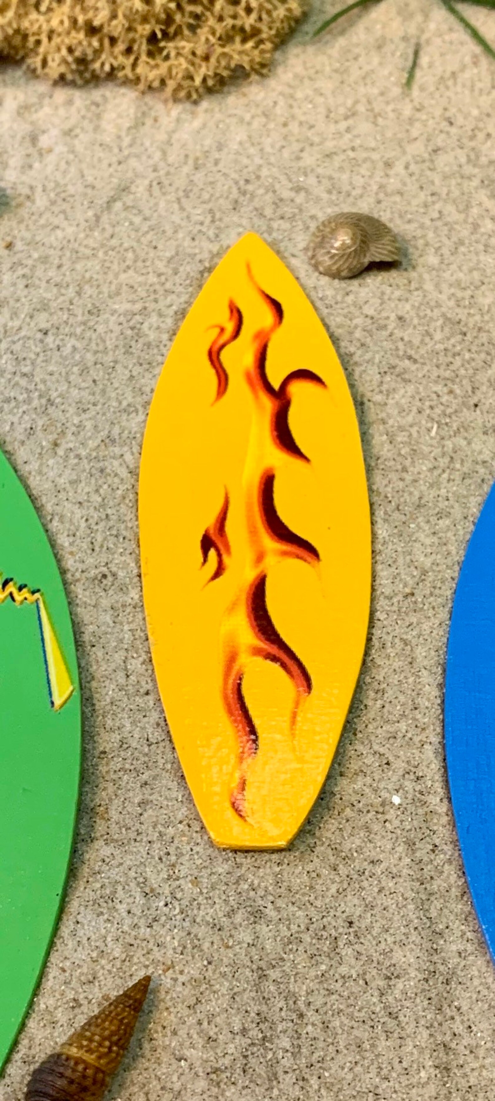 Miniature Surfboard You Choose Style Miniature Beach | Etsy