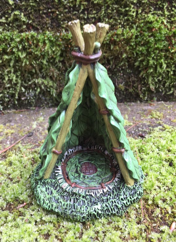 Miniature Leaf Tent Miniature Dollhouse Miniature Tent | Etsy