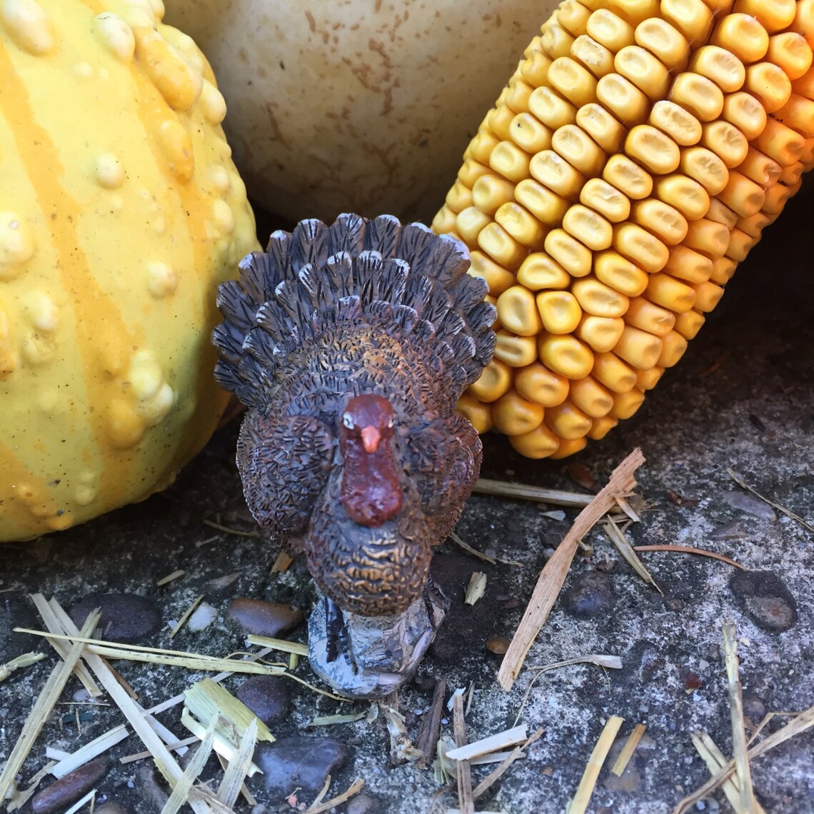 Miniature Dollhouse or Fairy Garden Turkey Miniature Turkey - Etsy