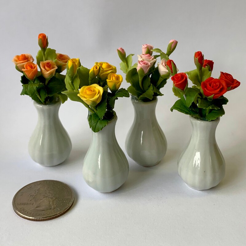 Miniature Red Rose - Etsy