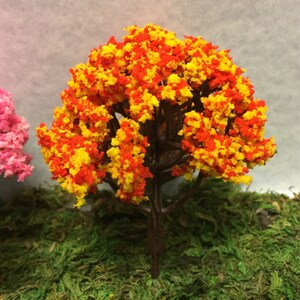 Miniature Spring Trees Your Color Choice Outdoor - Etsy