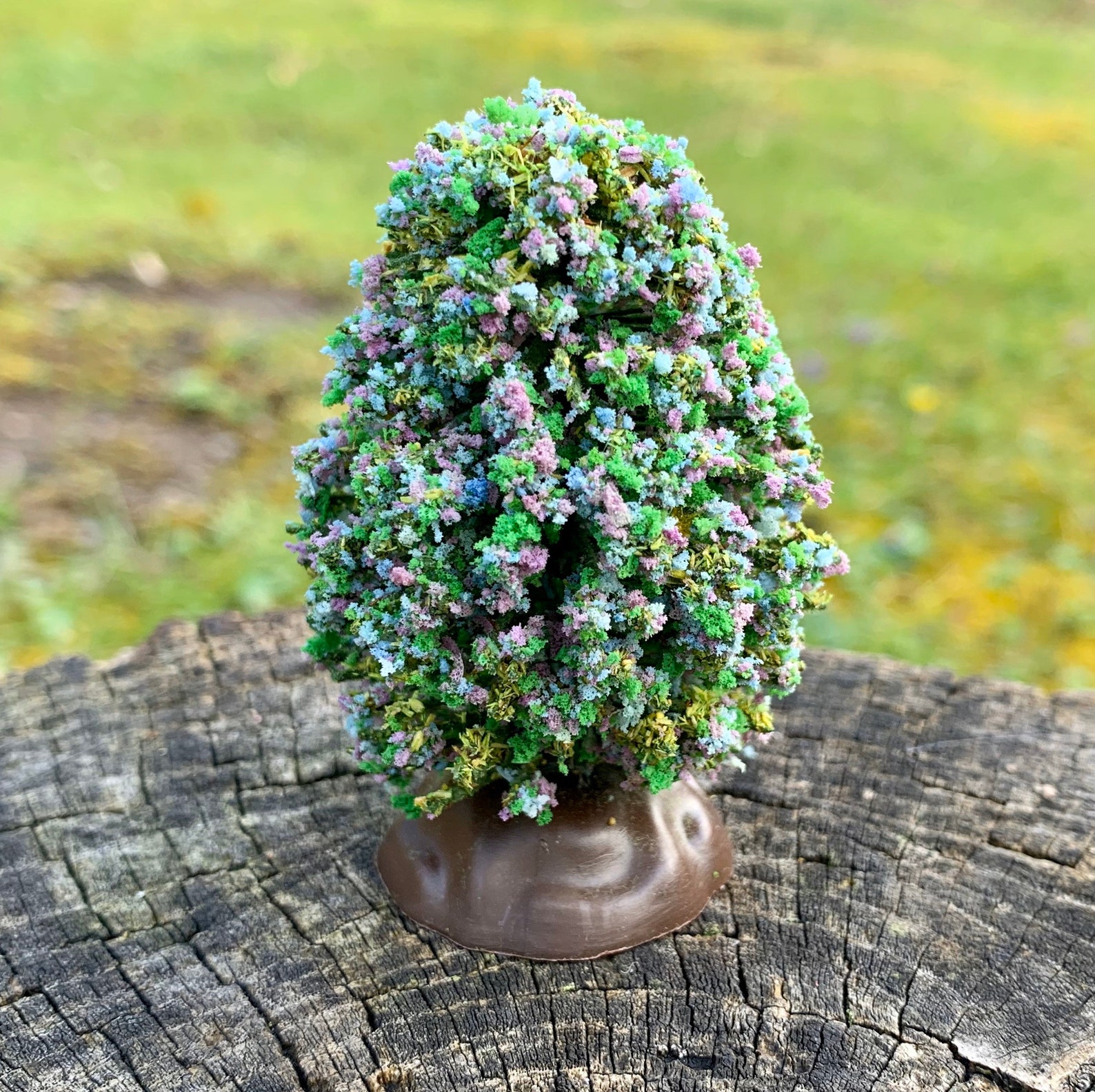 Miniature Spring Bushes Outdoor Miniatures Fairy Garden - Etsy