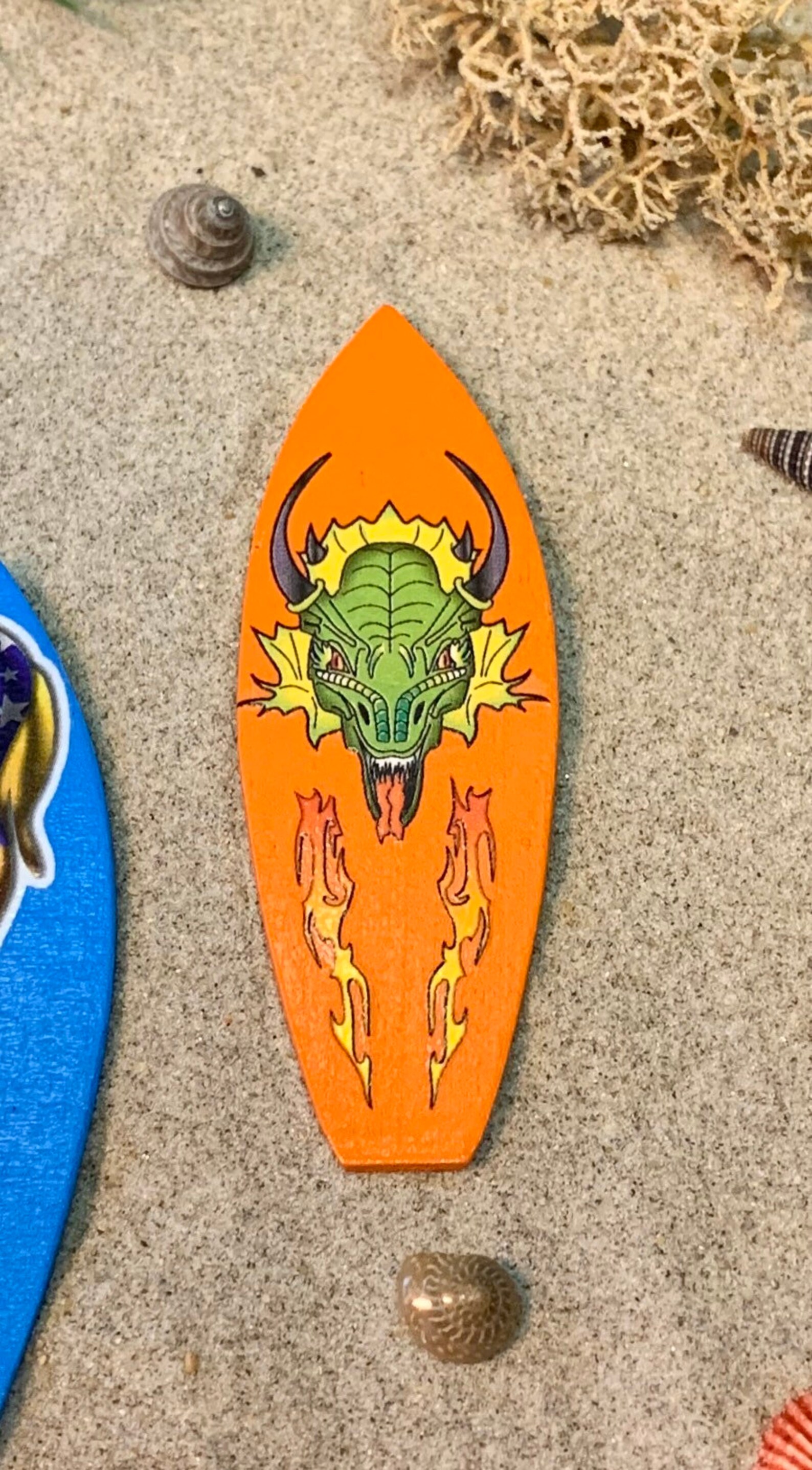 Miniature Surfboard You Choose Style Miniature Beach | Etsy