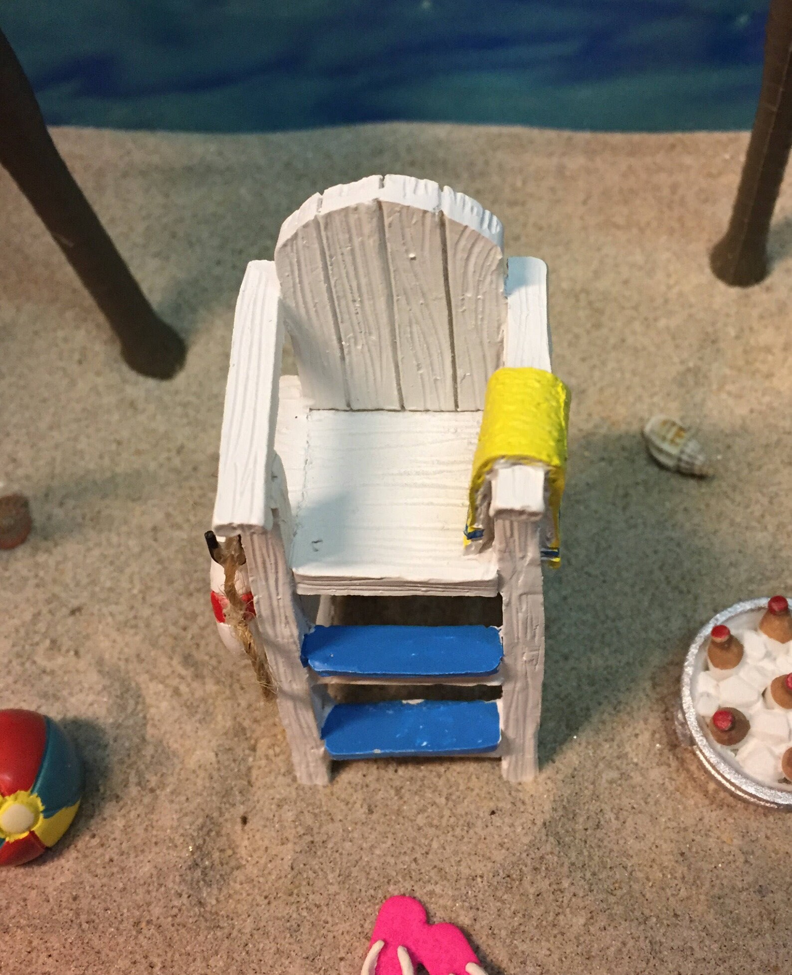 Miniature Lifeguard Stand - Miniatures - Miniature Beach - Beach ...