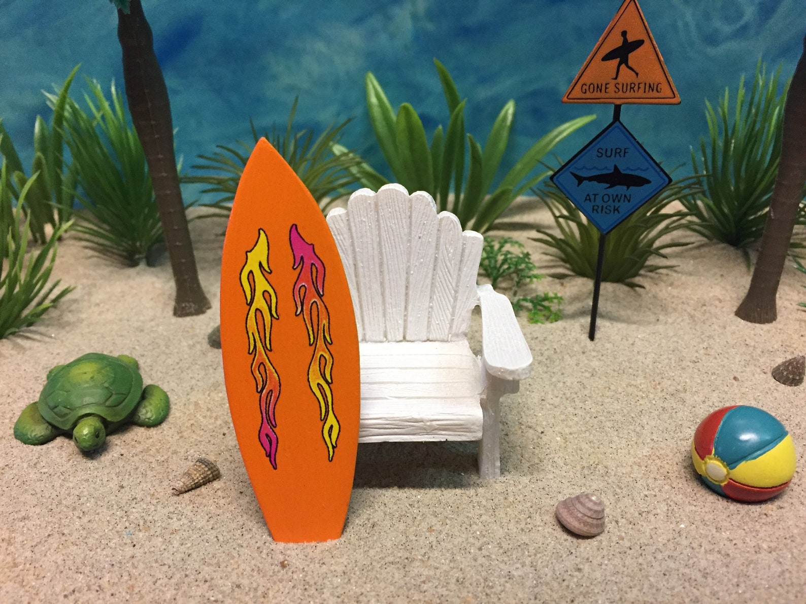 Miniature Surfboard You Choose Style Miniature Beach - Etsy