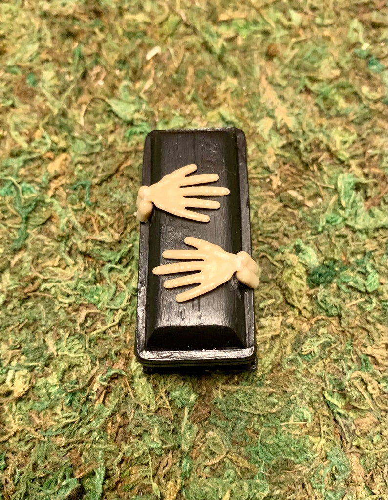 Miniature Caskets With Skeleton Hands Your Choice - Etsy