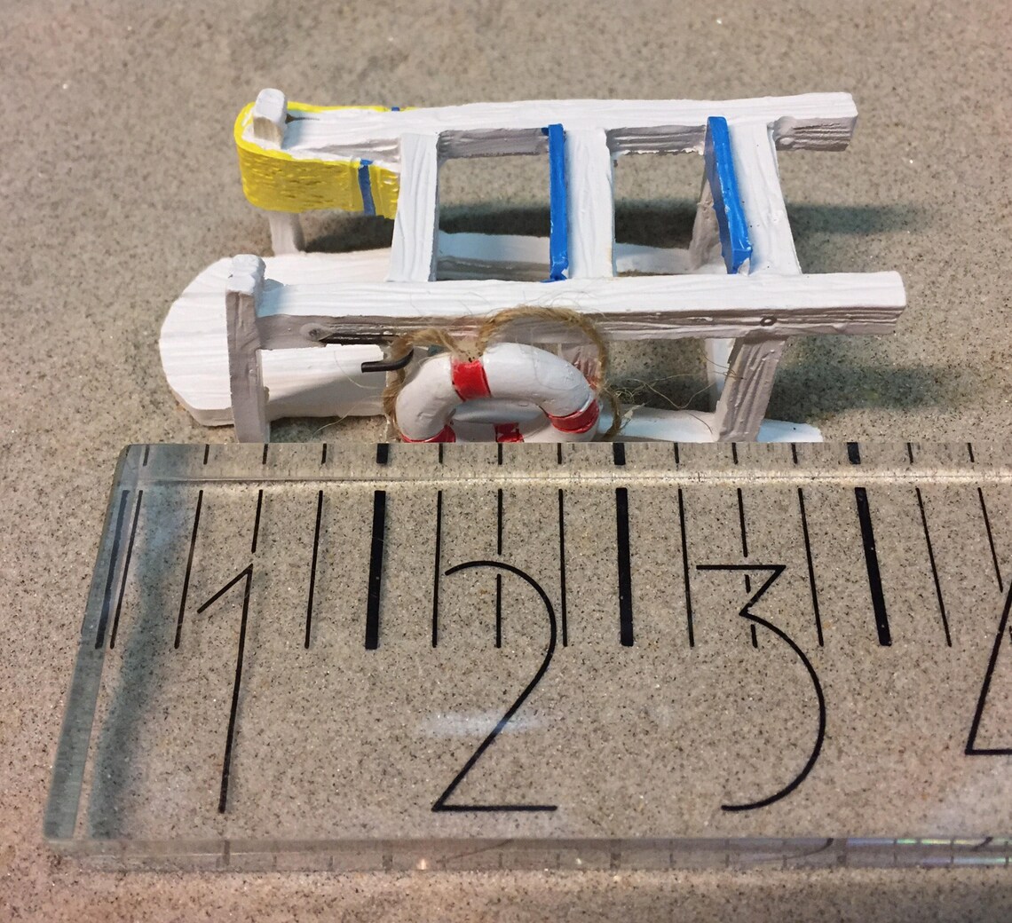 Miniature Lifeguard Stand - Miniatures - Miniature Beach - Beach ...