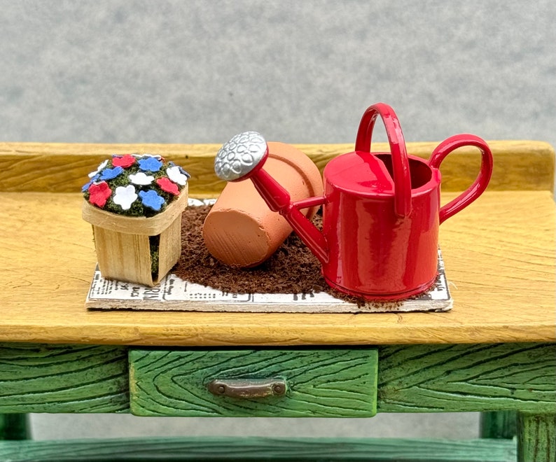 Miniature Americana Planting Set - Terrarium - Fairy Garden - Miniature ...